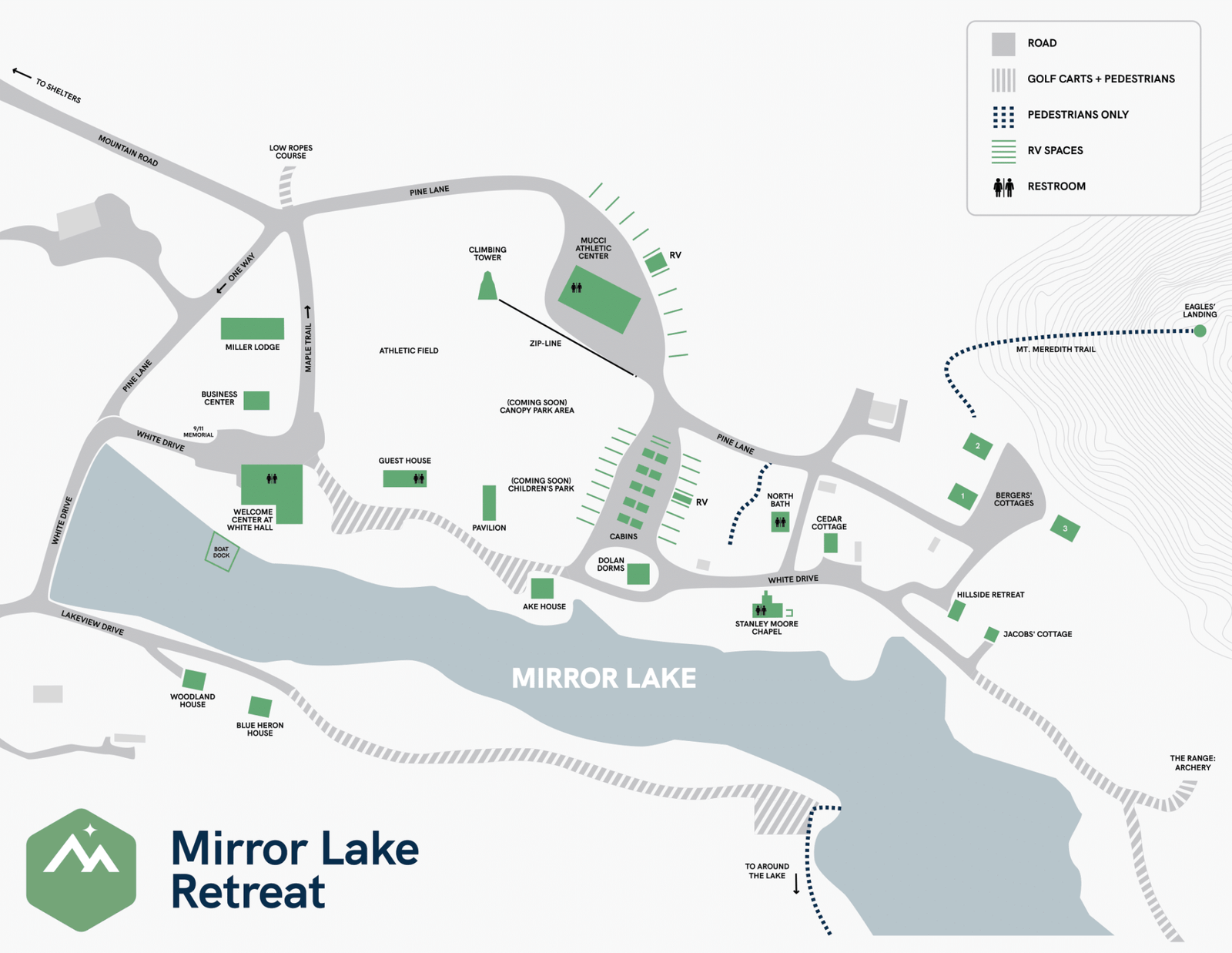 Mirror Lake Retreat - Hudson Valley Retreat Center & RV Resort